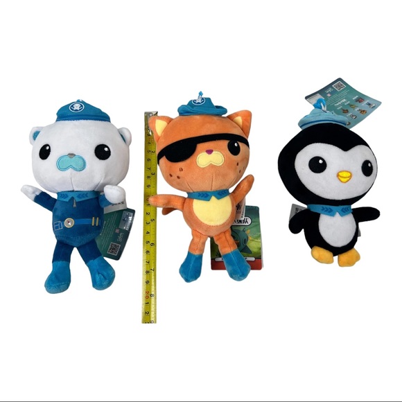 octonauts | Toys | Octonauts Plush Toys Barnacles Peso Kwazii Tweak ...